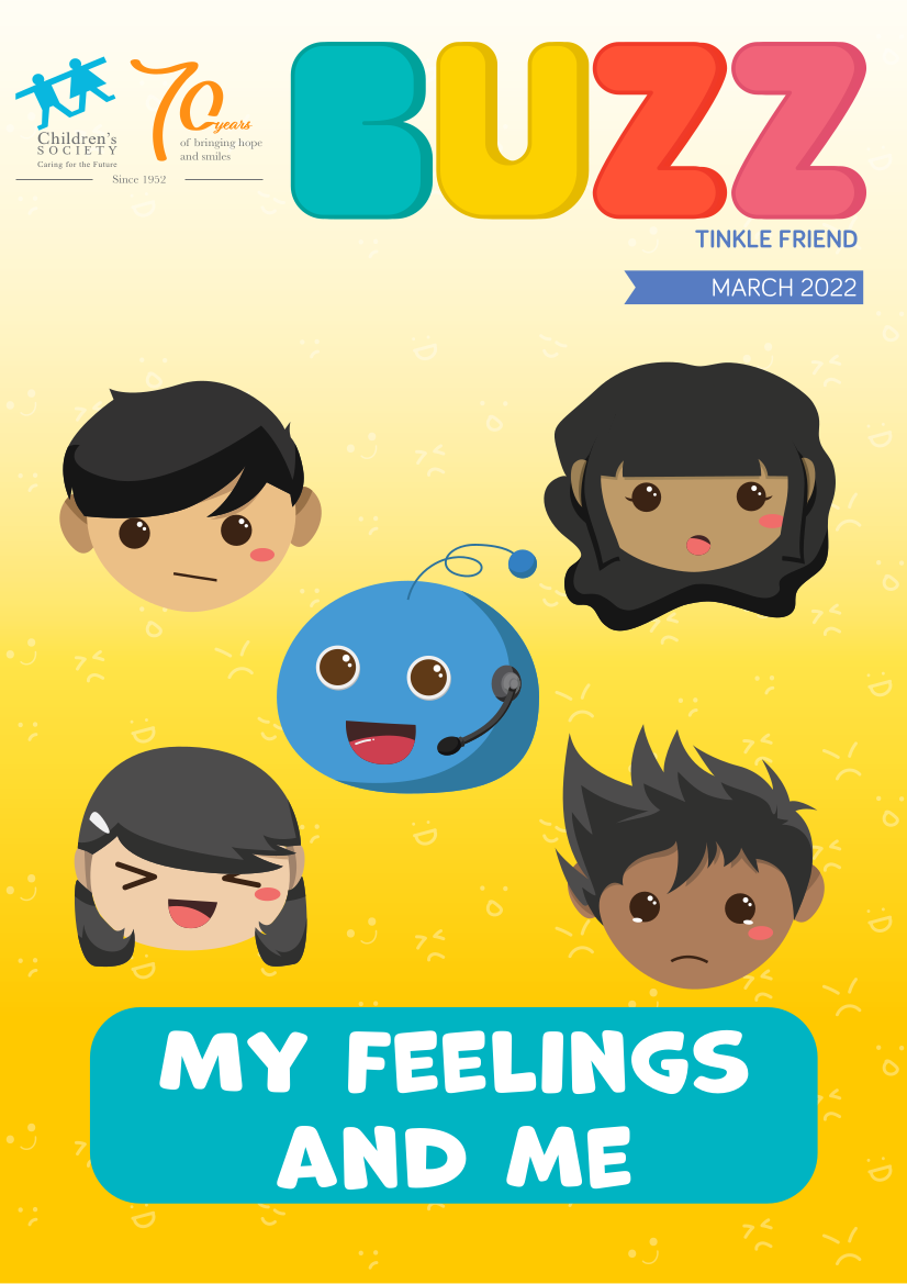 BUZZ March 2022: My Feelings And Me - Singapore Children's Society