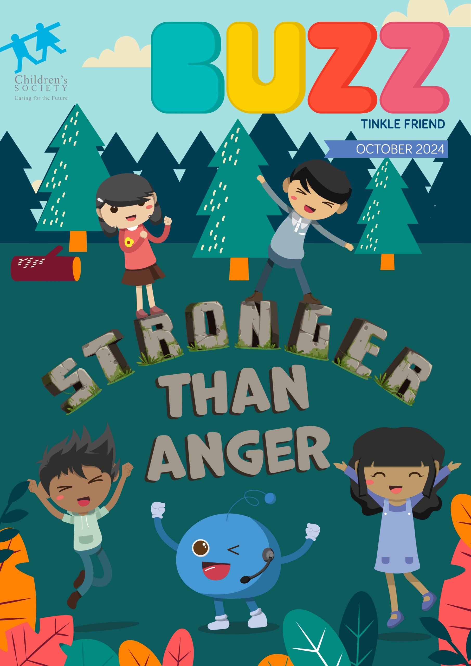 BUZZ October 2024: Stronger than Anger - Singapore Children's Society