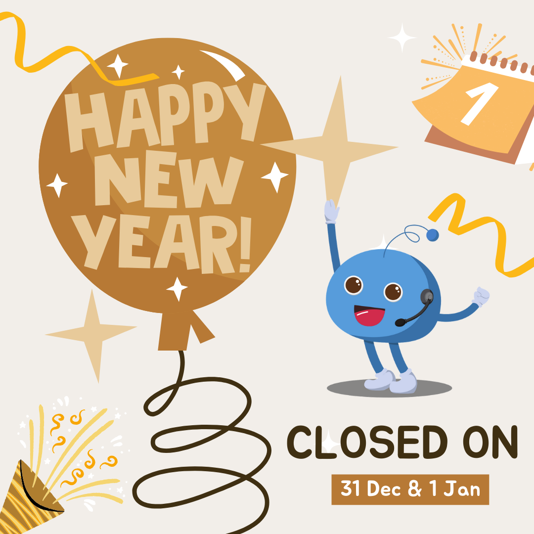 Closure during New Year'25 - Singapore Children's Society