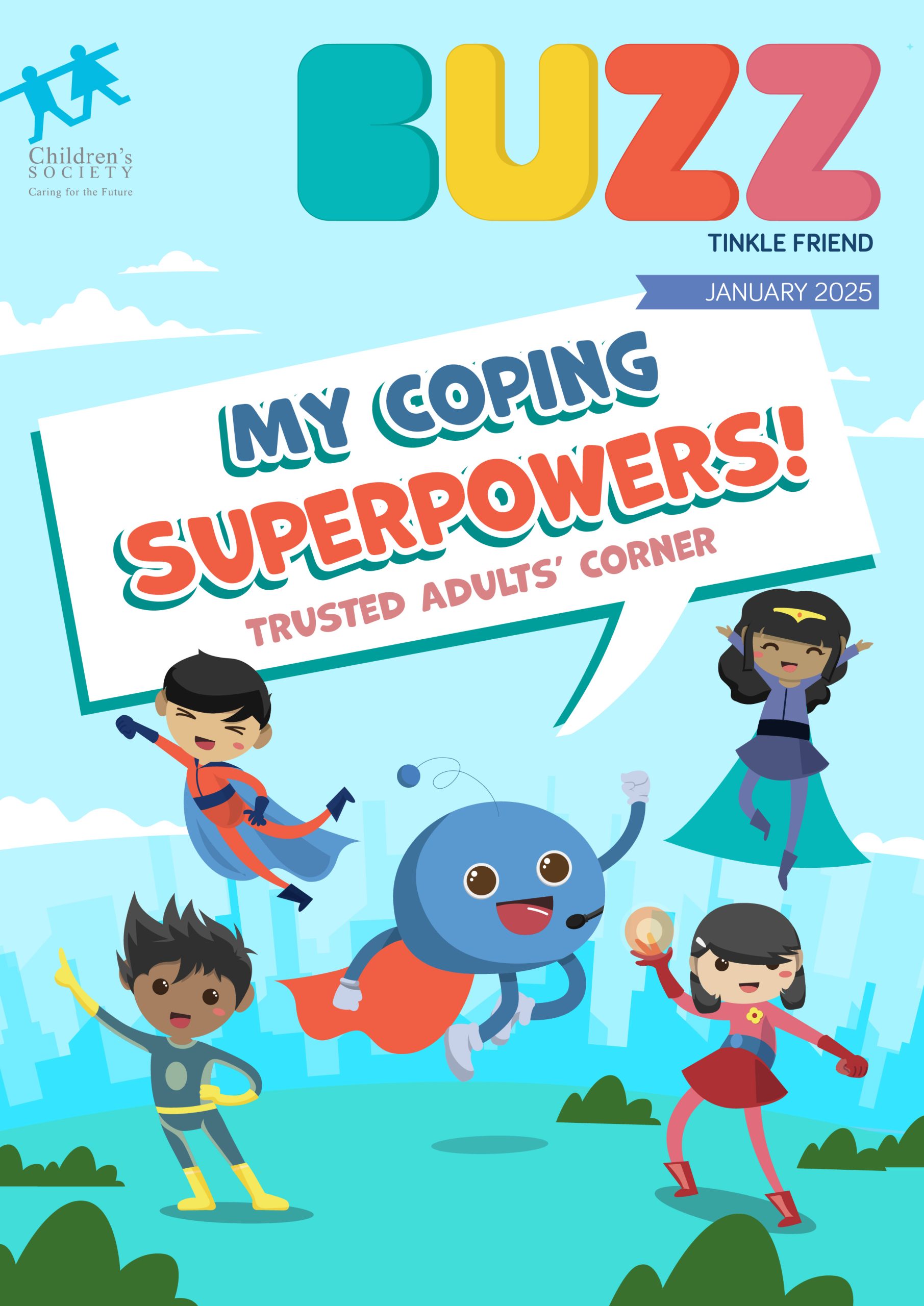Trusted Adults' Corner: My Coping Superpowers! (BUZZ Jan 2025 ...